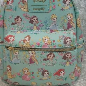 Loungefly | Bags | Nwt Loungefly Disney Princesses Mini Backpack | Poshmark